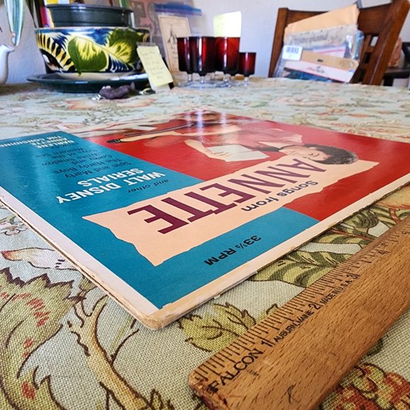 Walt Disney Disneyland | Media | Vintage Songs From Annette Walt Disney Serials Lp Record Mickey ...